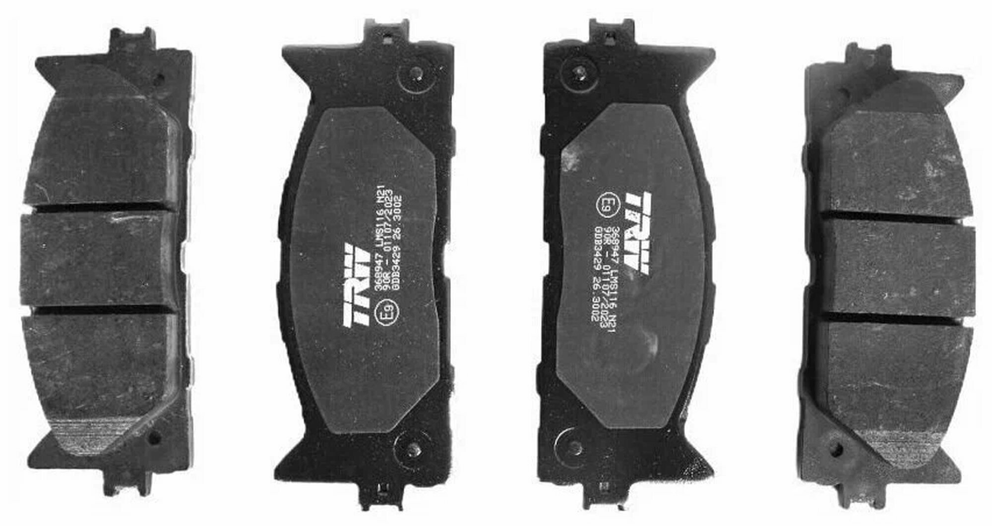 Тормозные колодки ZF Russia GDB3429ZFR для а/м Lexus ES, Toyota Avalon, Toyota Camry, Toyota RAV4