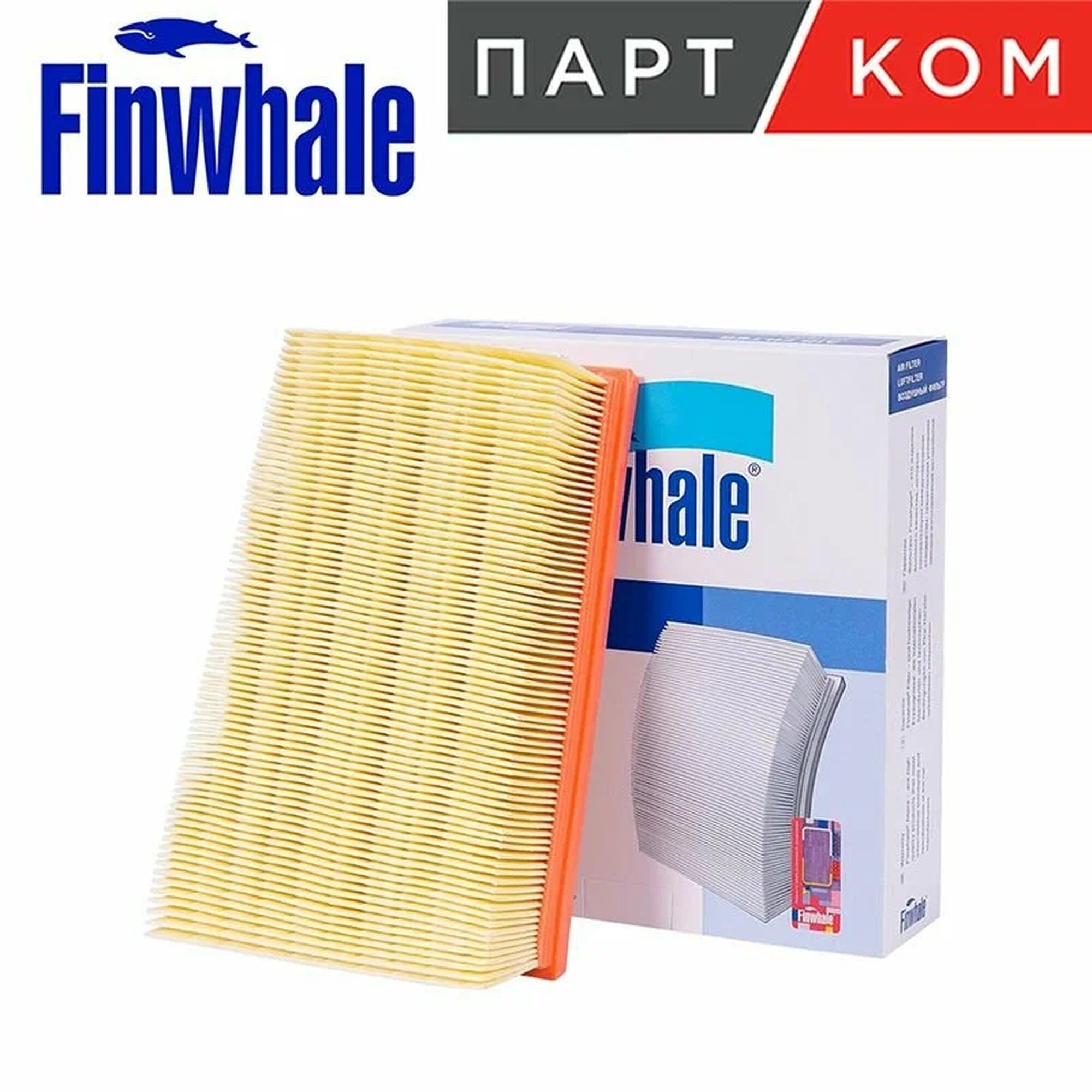 Фильтр воздушный Finwhale AF401, для DAEWOO, пылевой, бумага, пластик, полиуретан