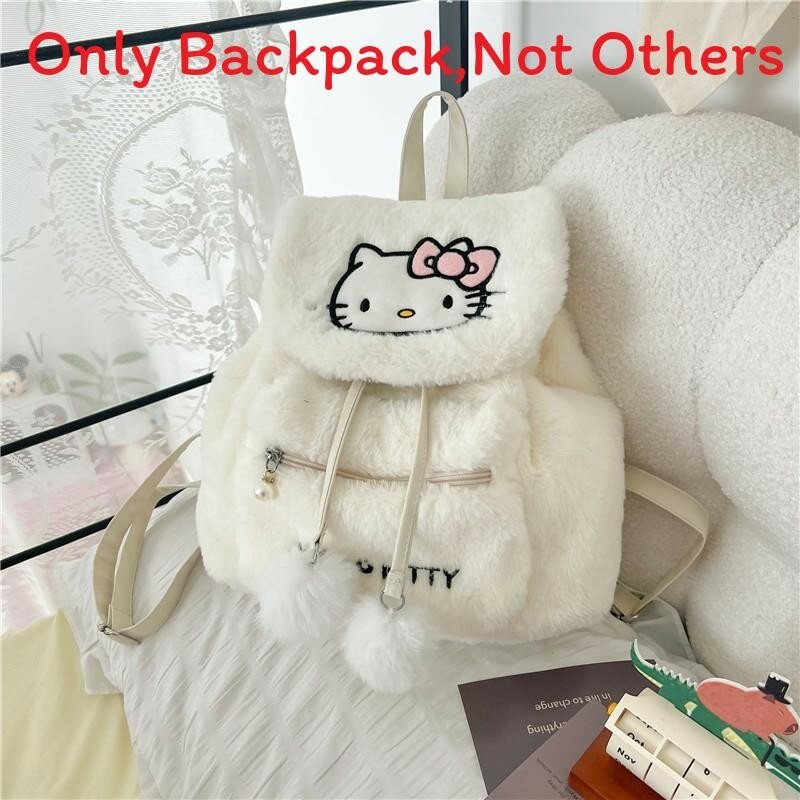 Рюкзак мягкая игрушка my melody с уличным стилем и большим объемом стиль i