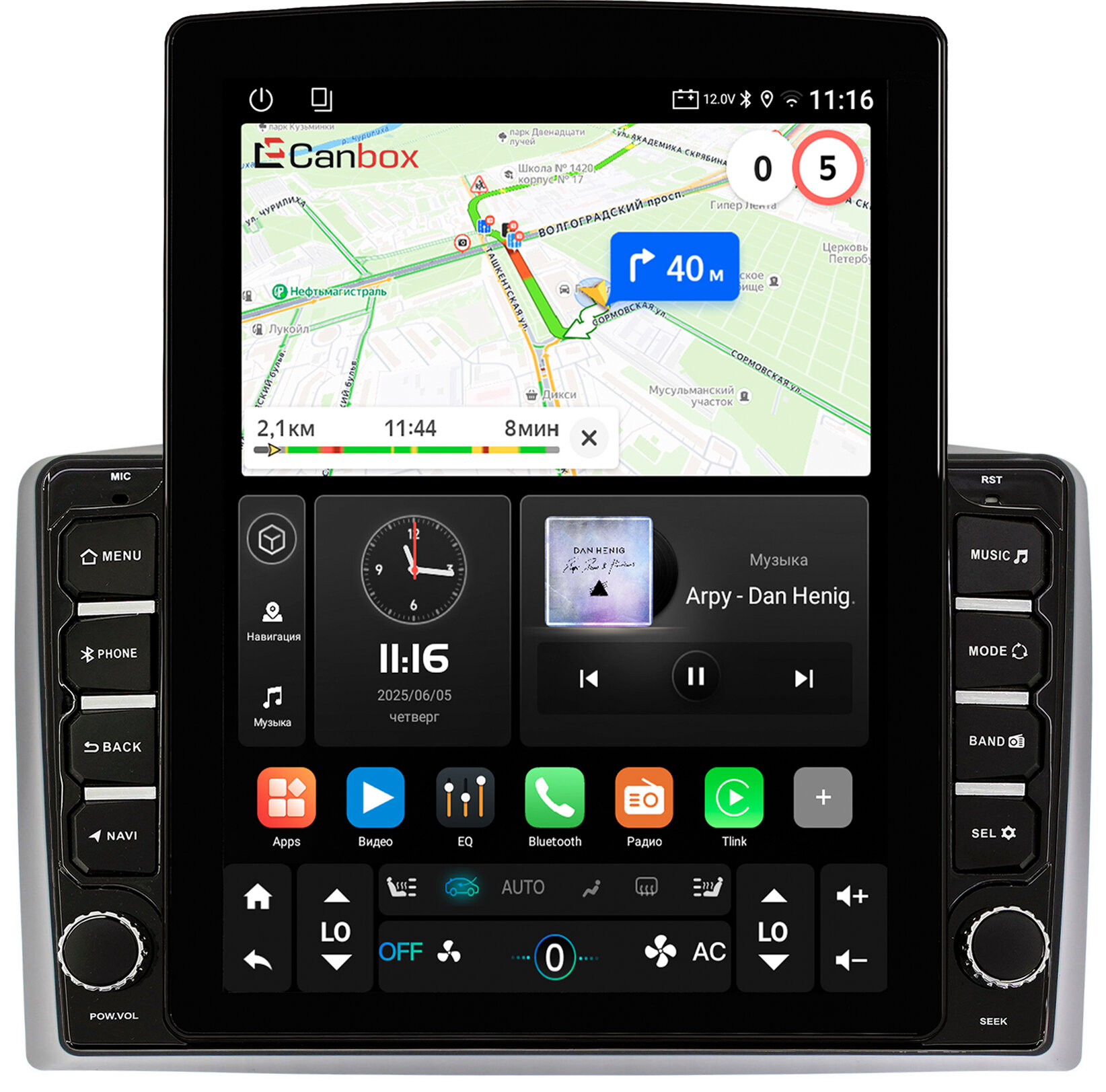 Штатная магнитола Mercedes-Benz Vito 3 (w447) 2014-2024 Canbox GT095-10-094 на Android 10 (QLed, 2/32, DSP, CarPlay)