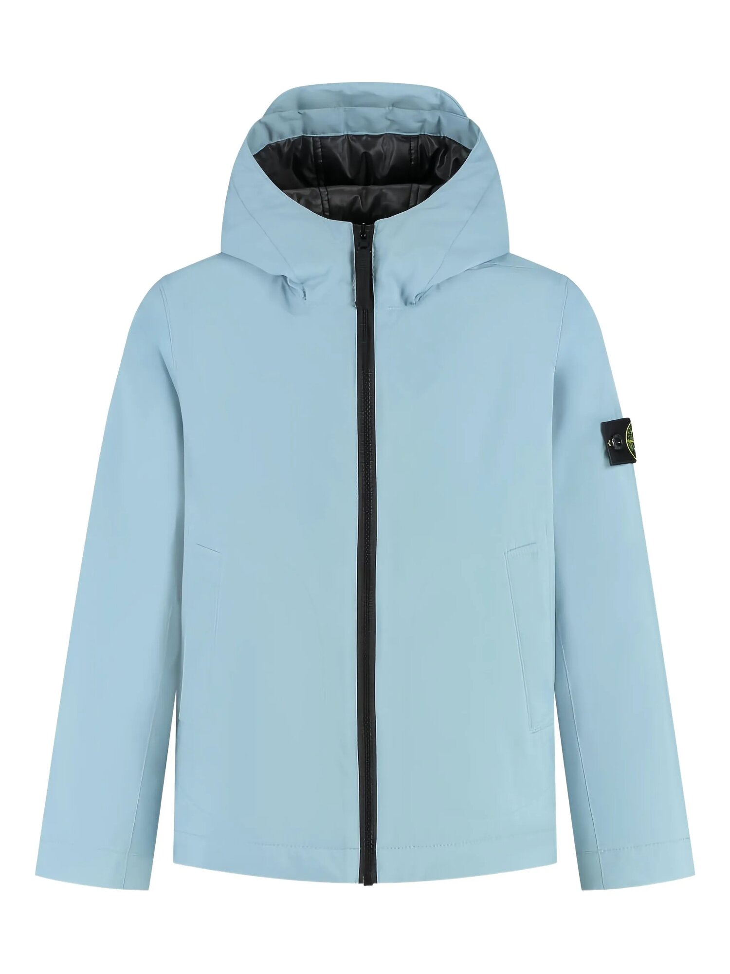 Куртка Hooded logo-patch jacket