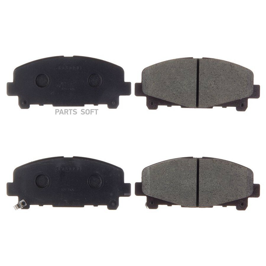 Колодки тормозные (Спереди) Honda Accord 08-13 / Acura TLX 14-16 AKEBONO AN-778WK | цена за 1 шт