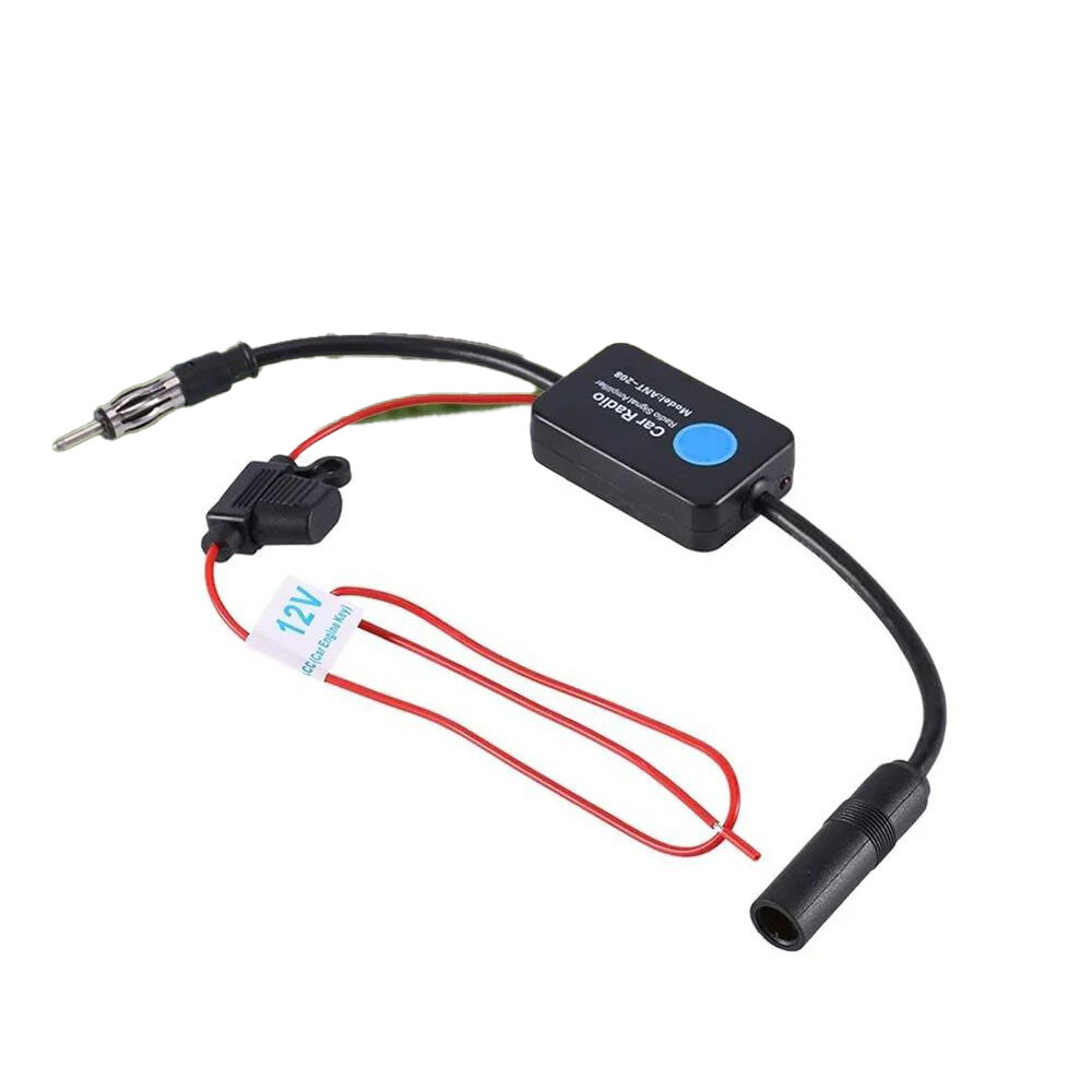 Антенна 12 В, автомобильный радиоусилитель сигнала ANT-208, автомобильный усилитель FM/AM, антенны для крепления на лобовое стекло