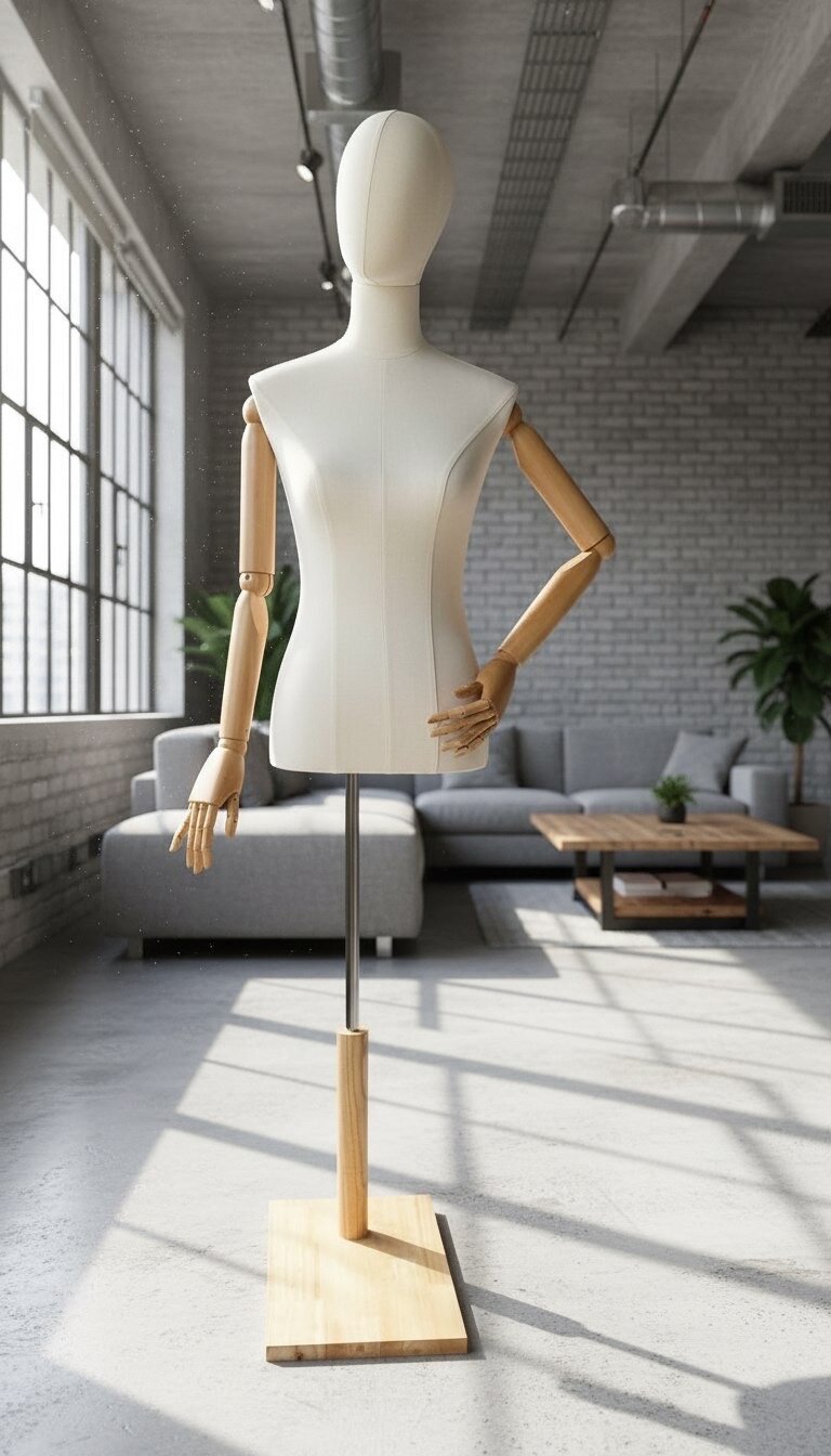 Манекен женский для одежды