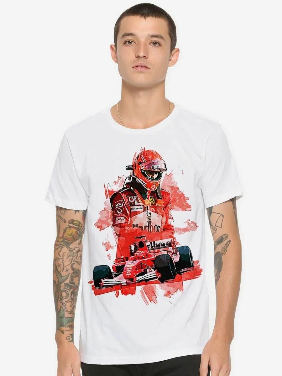 Футболка Михаэль Шумахер / Формула 1 / Мужская