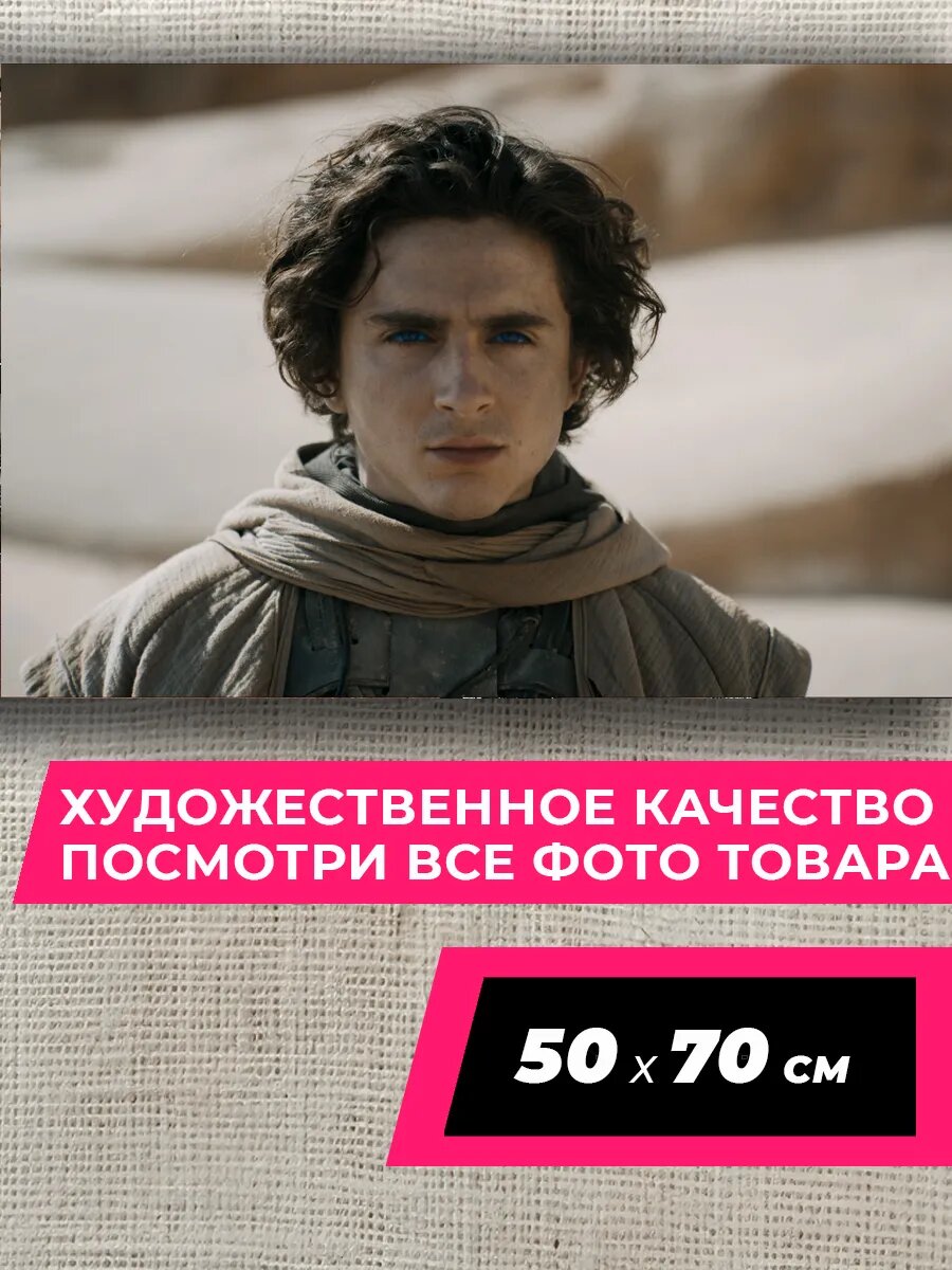 Плакат Дюна на стену 41 Dune 50 на 70, матовая фотобумага премиум качества