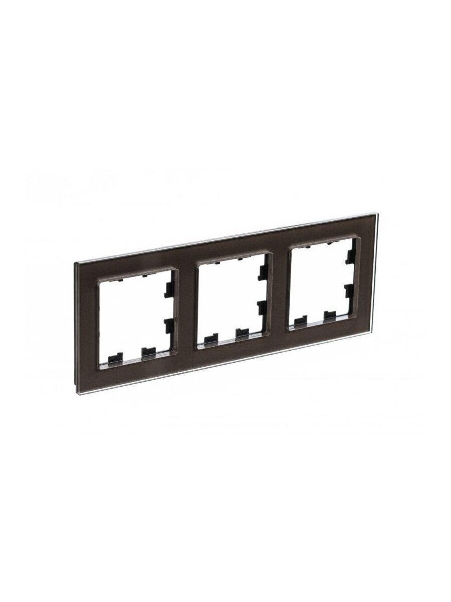 Рамка 3-м AtlasDesign Nature стекло мокко SE ATN320603