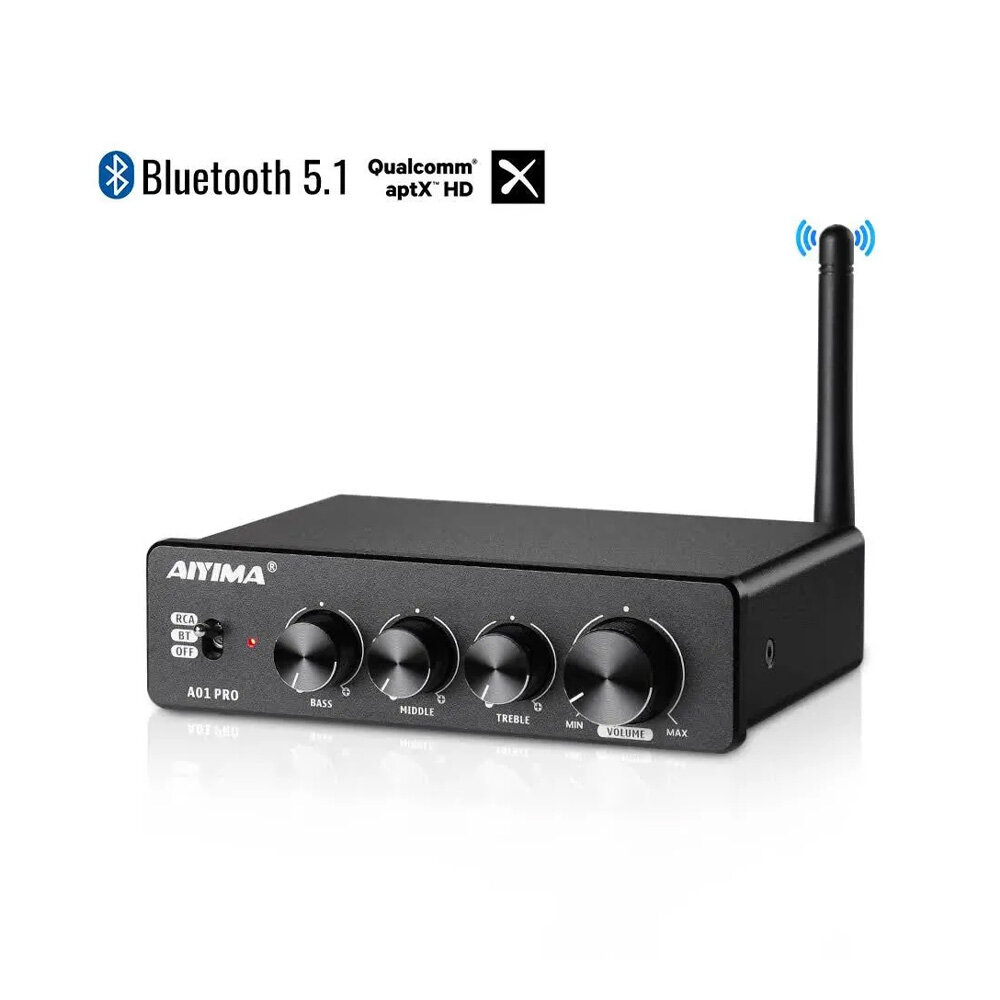 Усилитель Aiyima A01 Pro Bluetooth