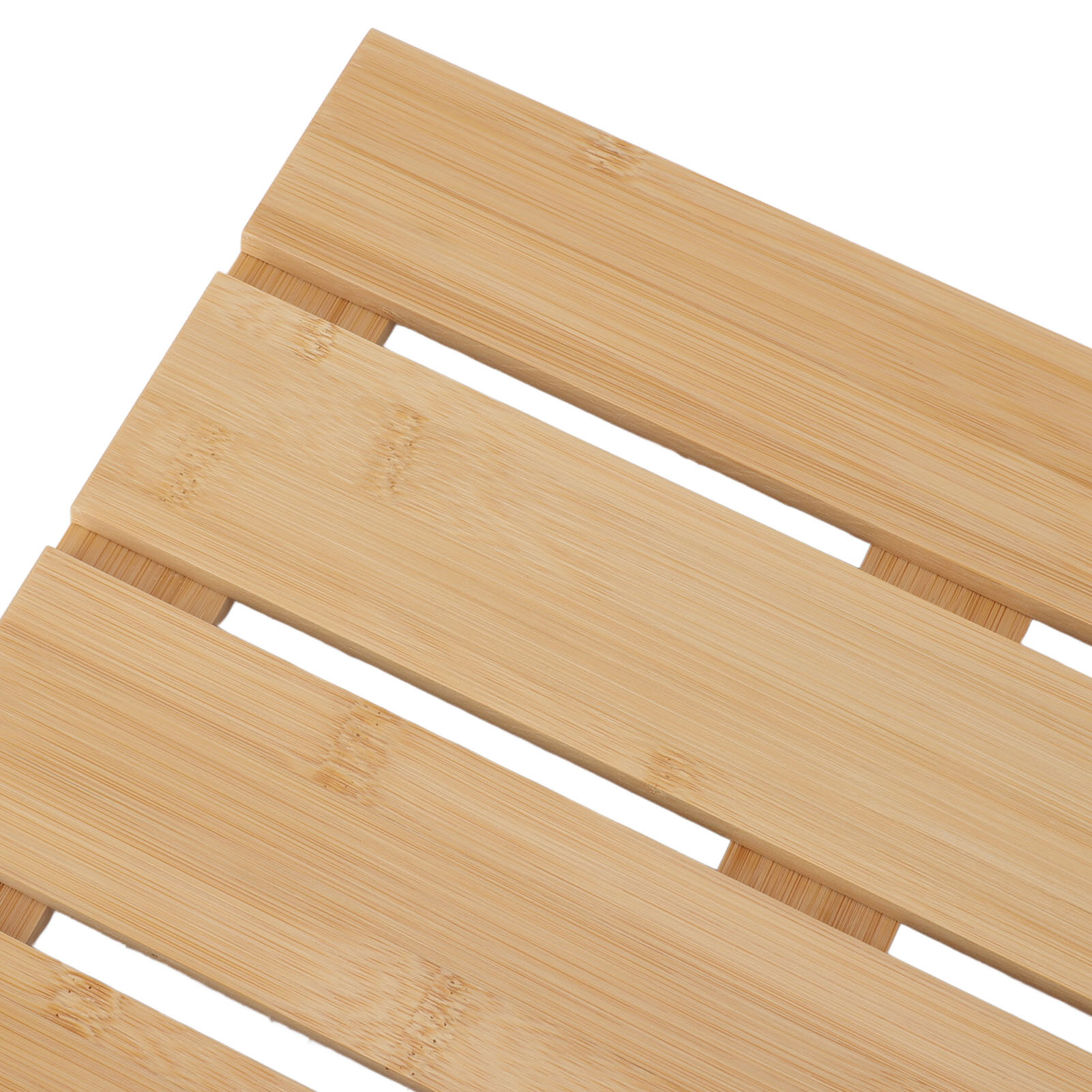 Коврик для ванной из бамбука, нескользящий, многофункциональный, легкоочищаемый, для душа, ванной комнаты