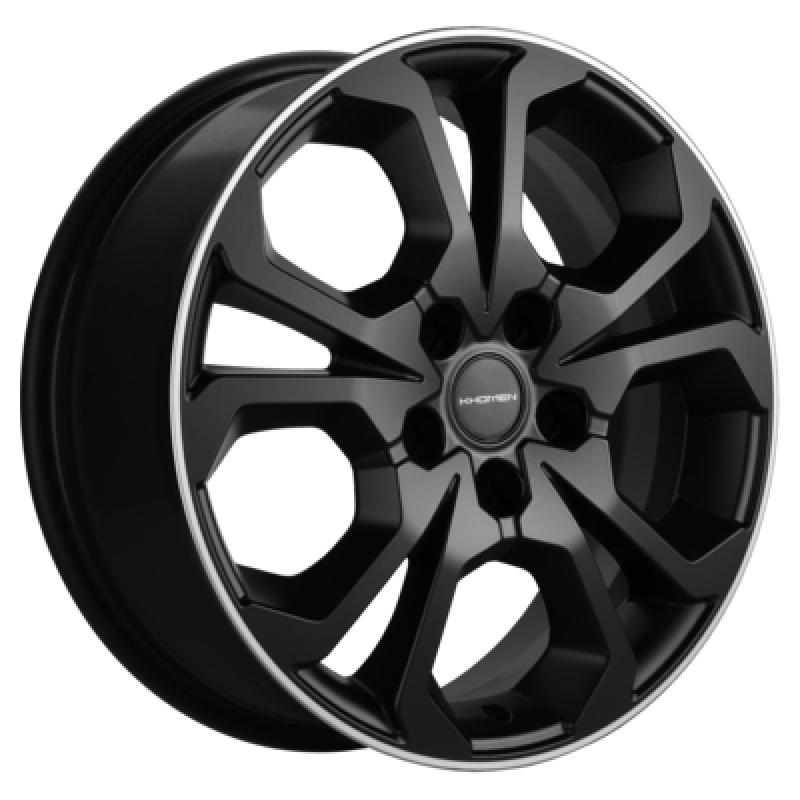 Диск колесный Khomen Wheels KHW1711 (Chery tigo 7pro) 6,5x17 5x108 Dia60.1 ET33 цвет Black