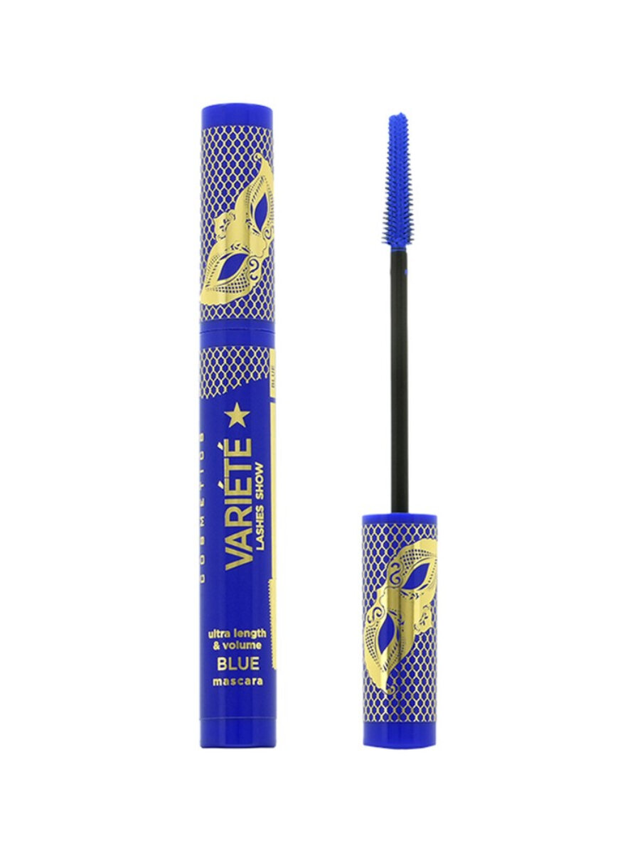Тушь для ресниц EVELINE VARIETE LASHES SHOW удлиняющая тон blue