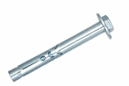 Анкер втулочный с болтом м 8 10х60 (упак 5 шт)