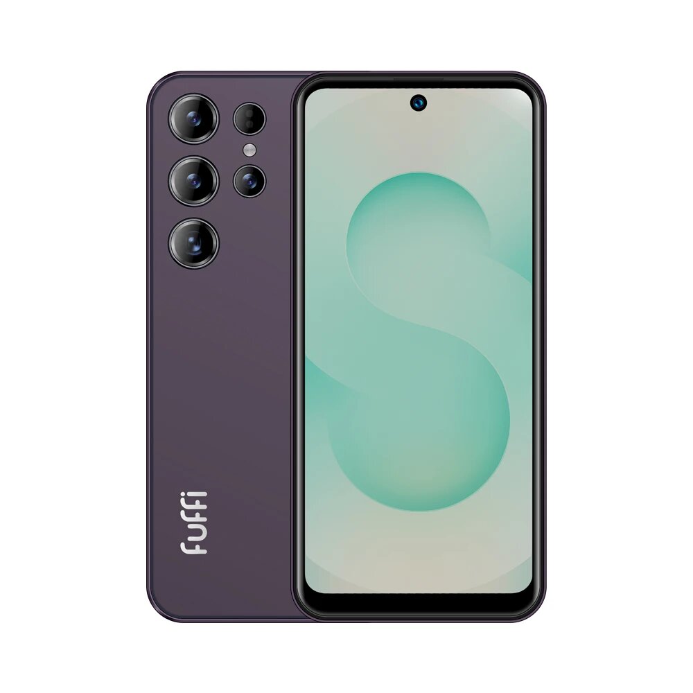 Смартфон FUFFI с экраном 6,56 дюйма, поддержкой сетей 4G и двумя SIM-картами, Android 10.0, 32 ГБ встроенной памяти, четырехъядерным процессором и разрешением 2+2 МП