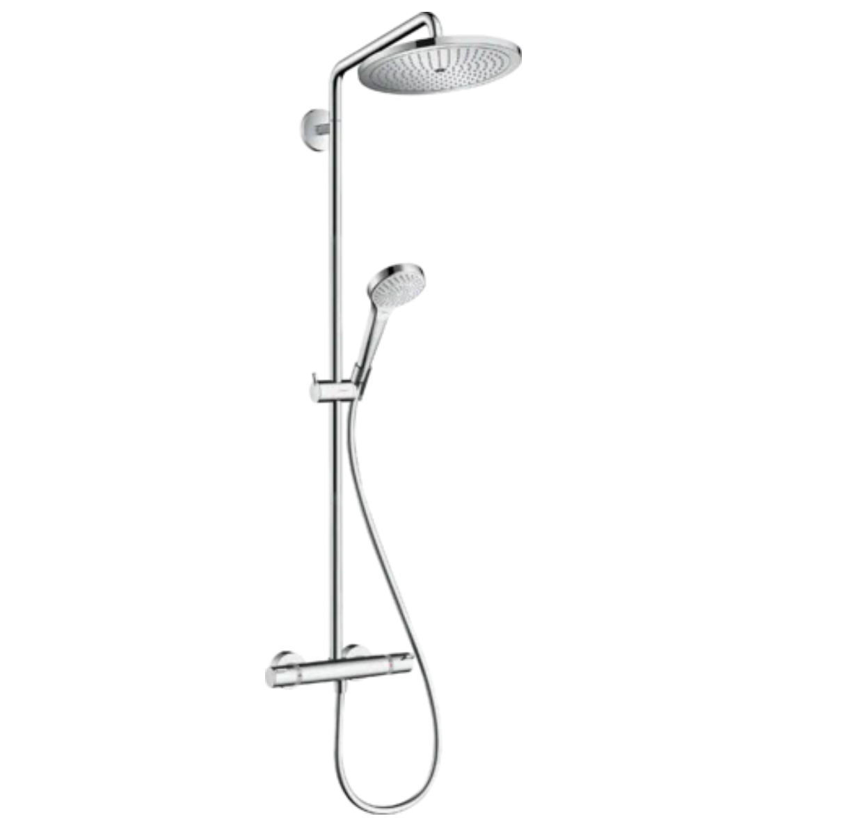 Душевая система hansgrohe Croma Select S 280 1jet с термостатом 26790000, хром