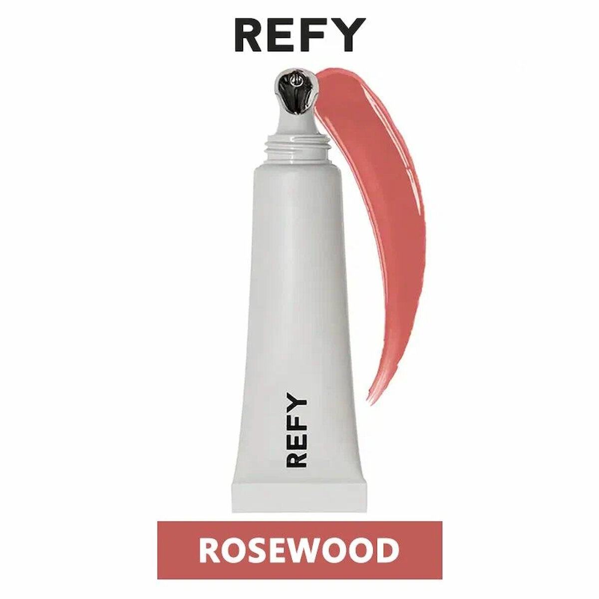 REFY Увлажняющий блеск для губ Tinted Lip Gloss, оттенок Rosewood, 13 мл
