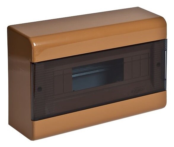 Бокс навесной 12 мод. 280х190х93 IP40 Рувинил коричневый