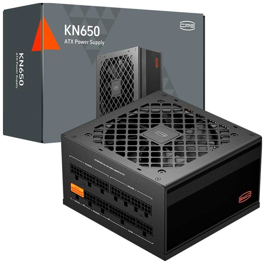 Блок питания PCCooler 650W Gold ATX (P3-KN650-G1F)