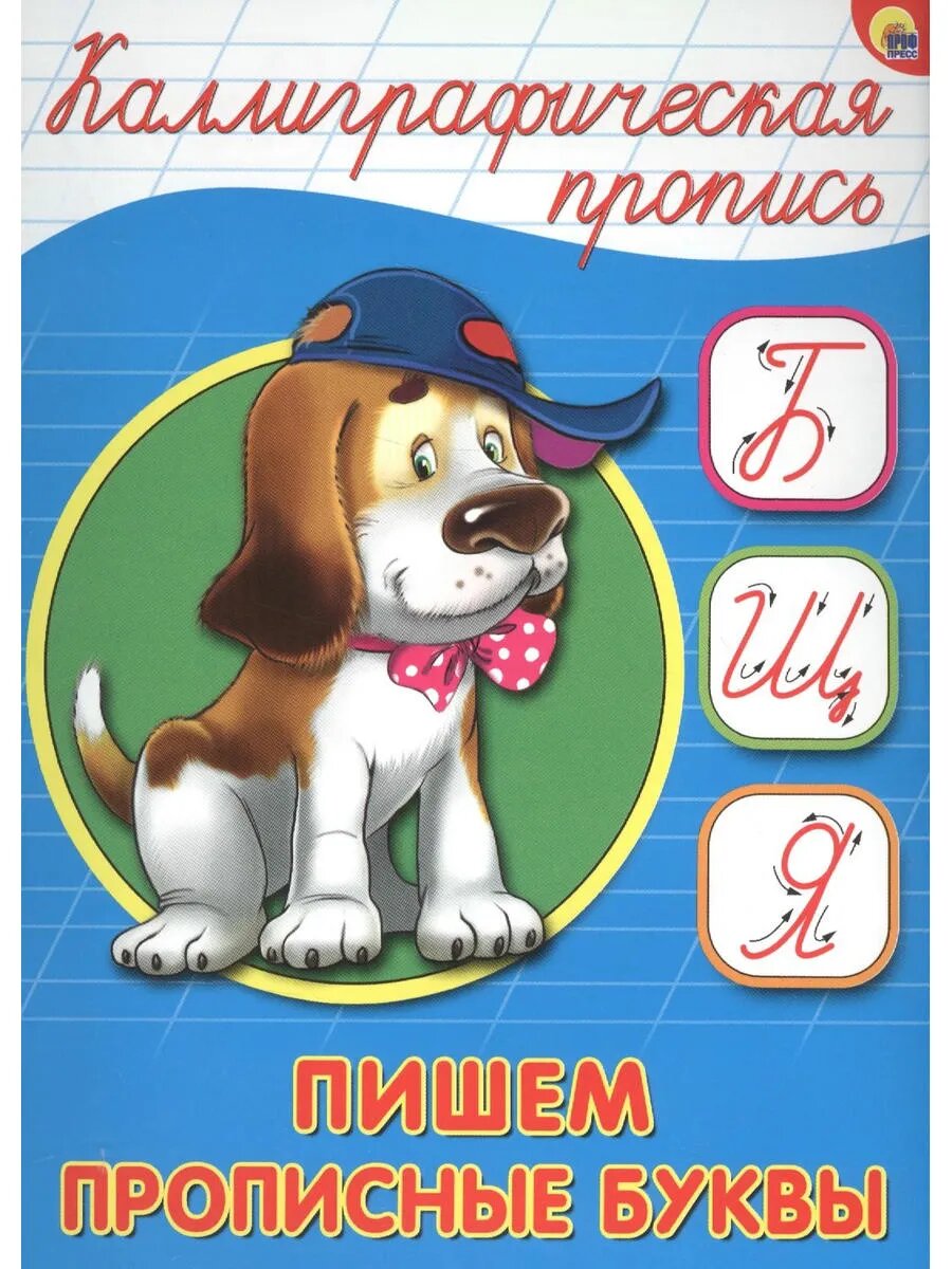 Каллиграфическая пропись А5. Пишем прописные буквы