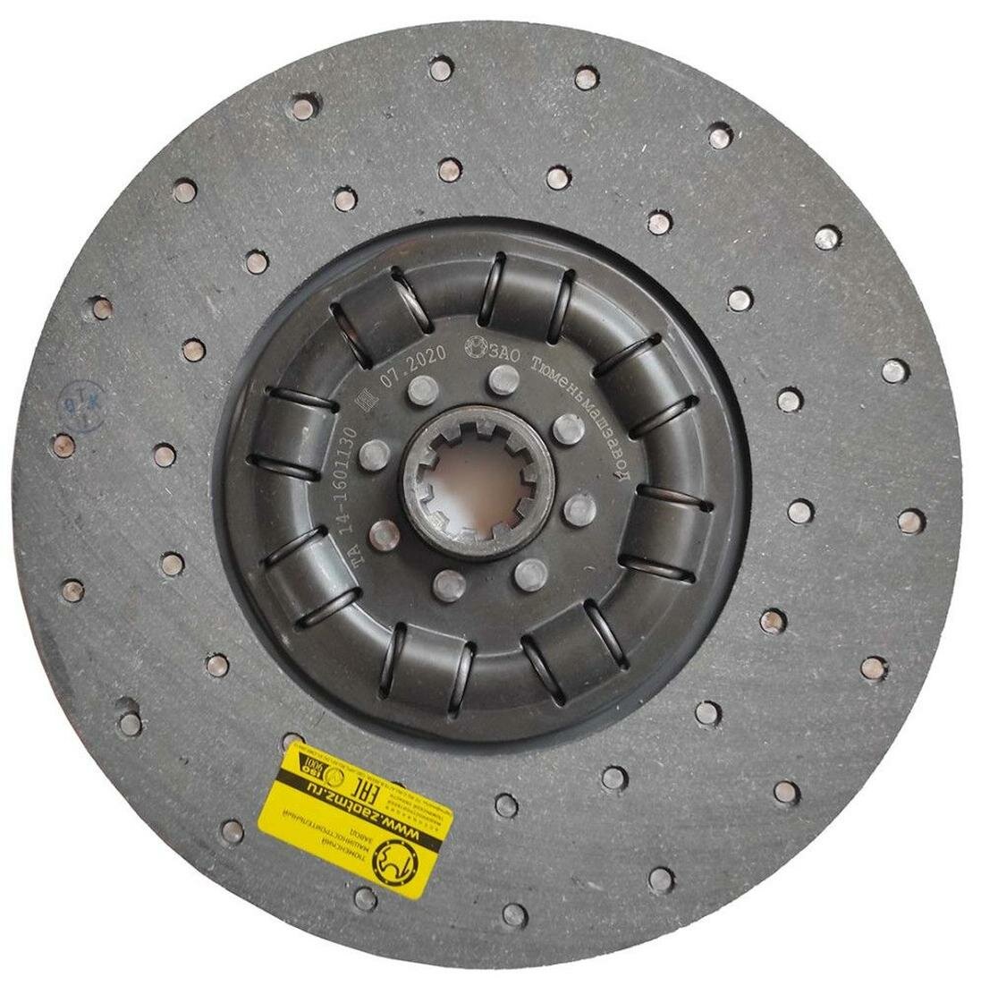 Диск сцепления ТМЗ 14-1601130 ТА, для КамАЗ-54112/4310/5320/53212/5410/УРАЛ-43