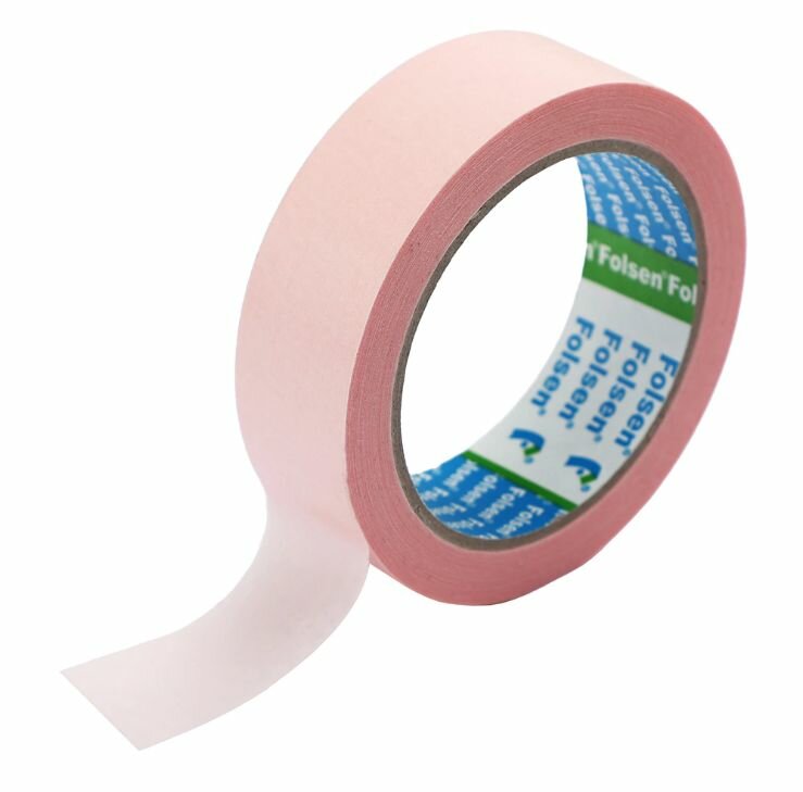 Малярная лента Folsen 30 мм х 50 м для деликатных работ