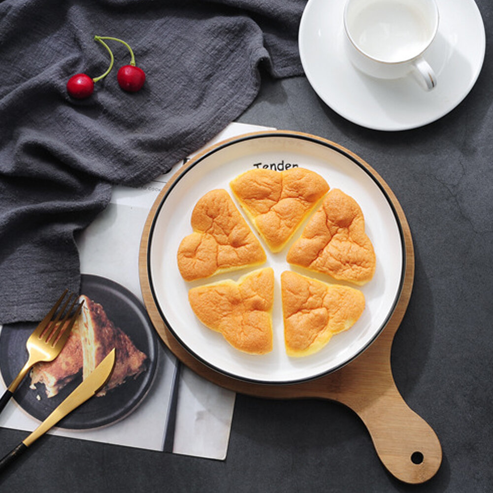 2 шт. силиконовая форма для вафель с 5 полостями в форме сердца для торта, маффинов, блинов, инструменты для выпечки