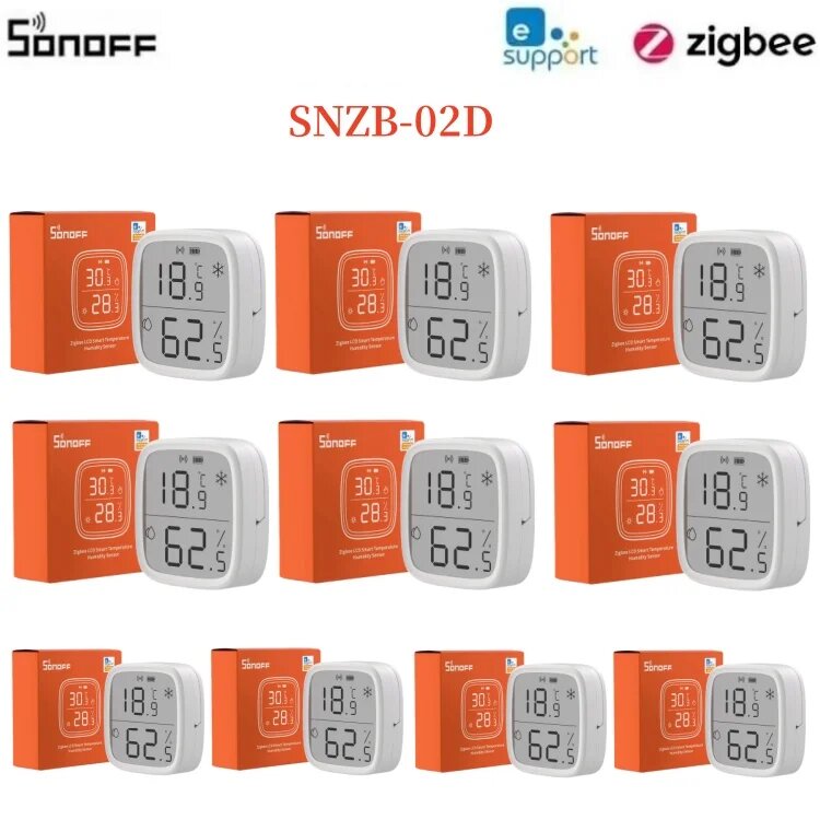 SONOFF SNZB-02D датчик температуры и влажности SNZB-02D(10PCS)