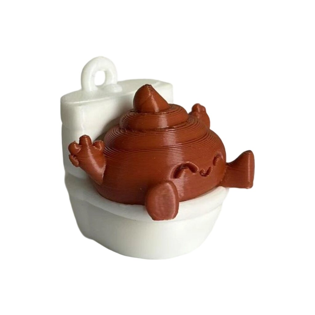 Смешное украшение для туалета - Оригинальный подарок для розыгрыша, вечеринки, дома, офиса (1 шт)