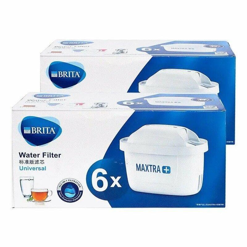 Фильтр для воды BRITA MAXTRA+ Универсальный, 6 шт.