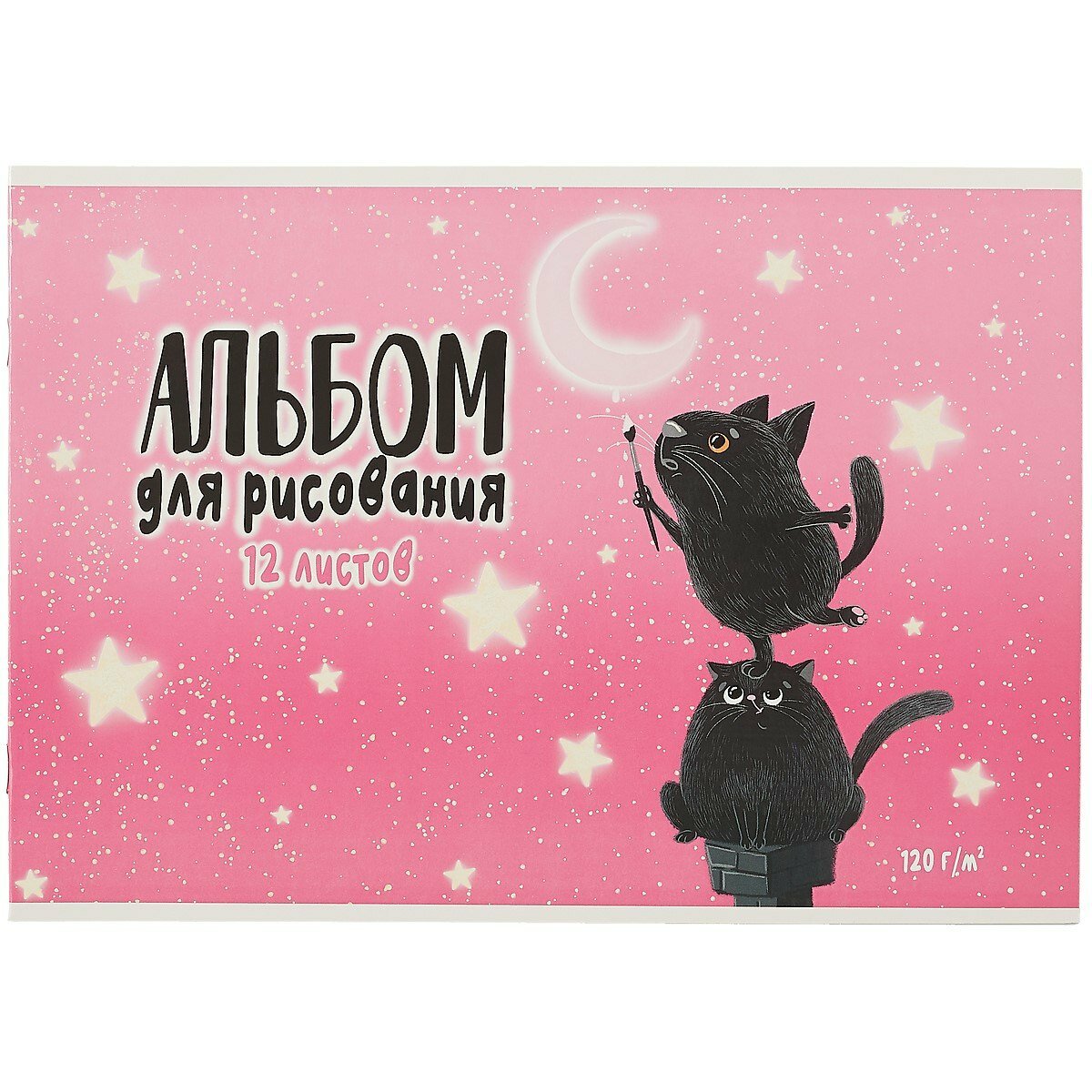 Альбом для рисования «Ночное приключение» Феникс+ А4, 12 листов