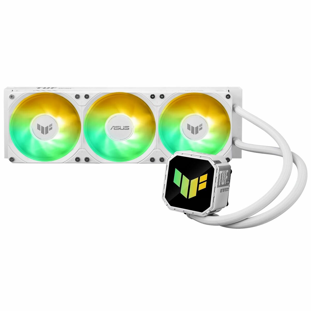 Жидкостная система охлаждения ASUS TUF GAMING LC III 360 ARGB WHT, Белый (90RC0192-B0EAY0)