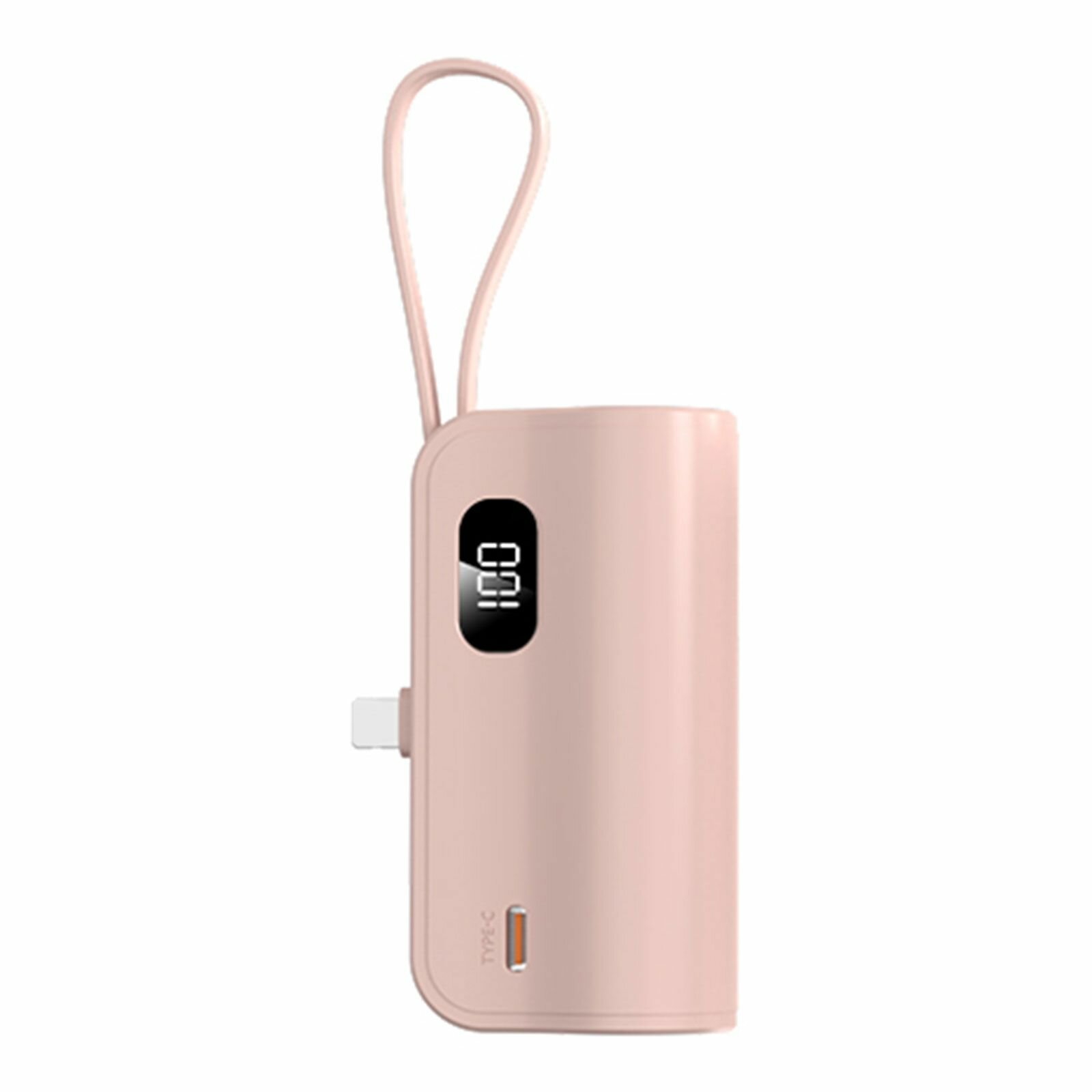 Чехол для зарядки батарей 1x21700 с LCD дисплеем и USB-C выходом телефонов для аккумуляторов 21700 LCD экран USB Type-C