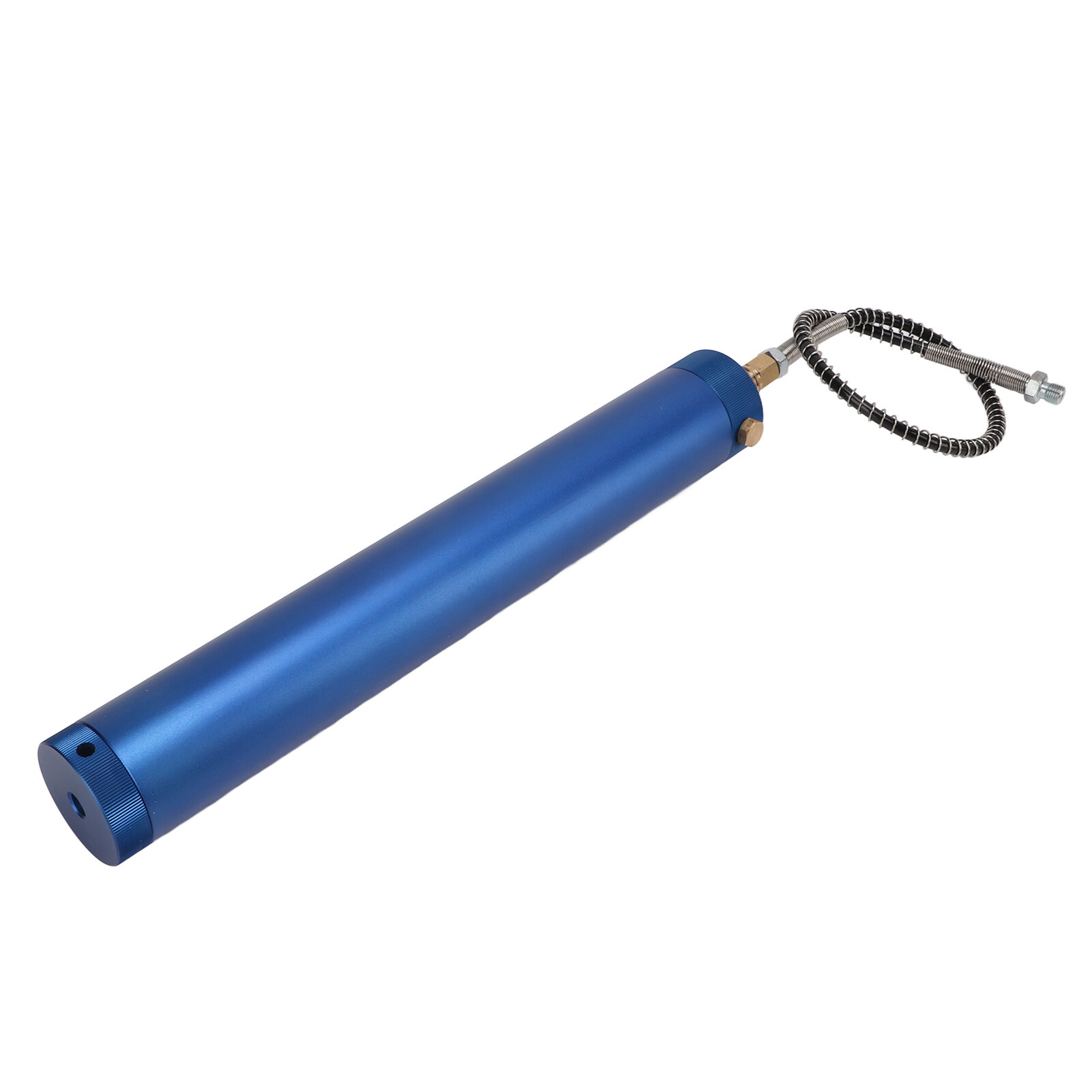 Фильтр высокого давления 4500 psi из алюминиевого сплава с сепаратором воды и масла для компрессора, длина 340 мм, диаметр 50 мм, синий