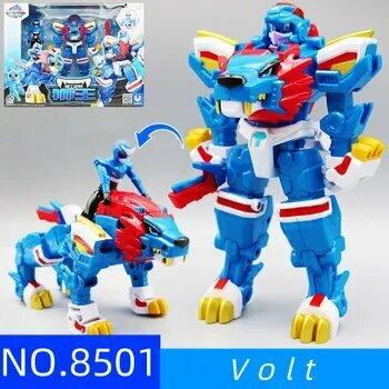 Mini Force(Мини-специальная команда), МиниФорс игрушка, Подарки для детей, S4 Сила Чудовища, 18.5CM, Volt