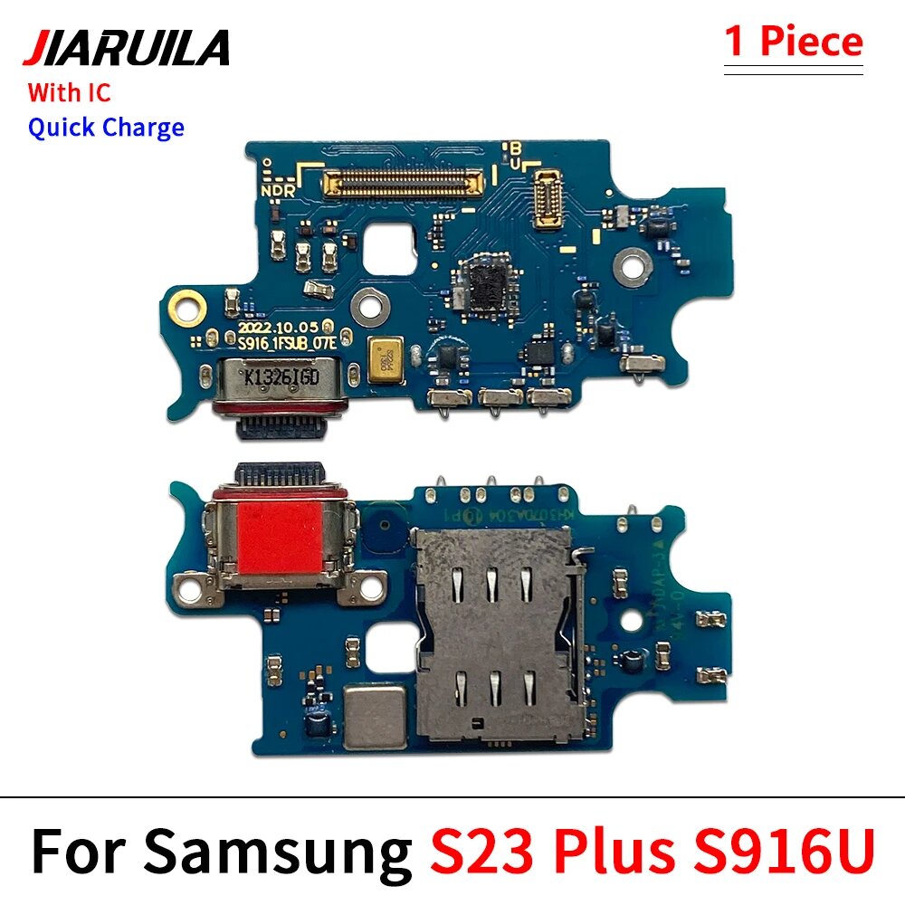 USB-док-коннектор, порт зарядки, гибкий кабель для Samsung S24 S23 S22 Plus Ultra S21 S23 Plus S916U