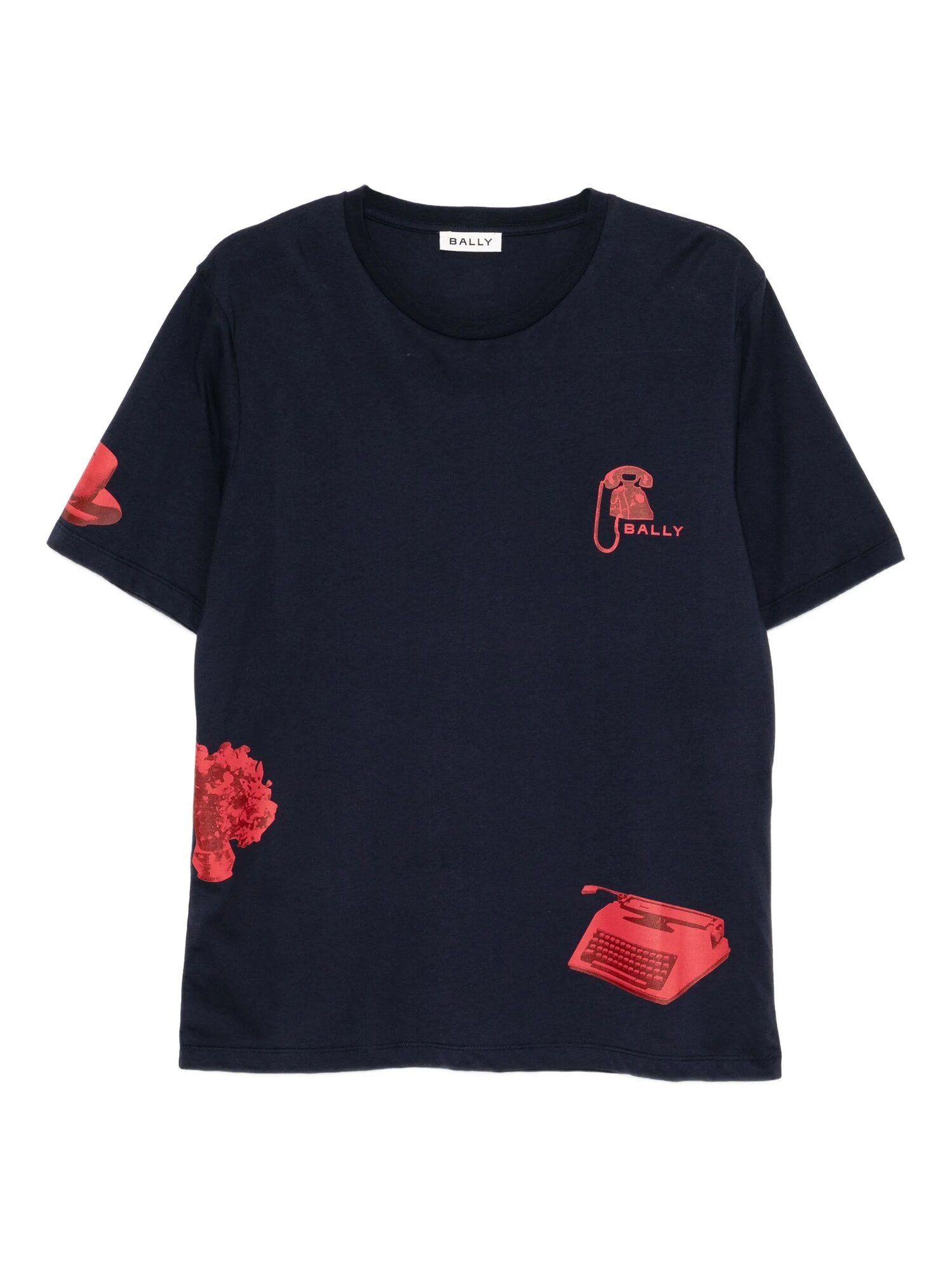 Футболка Graphic-print cotton T-shirt