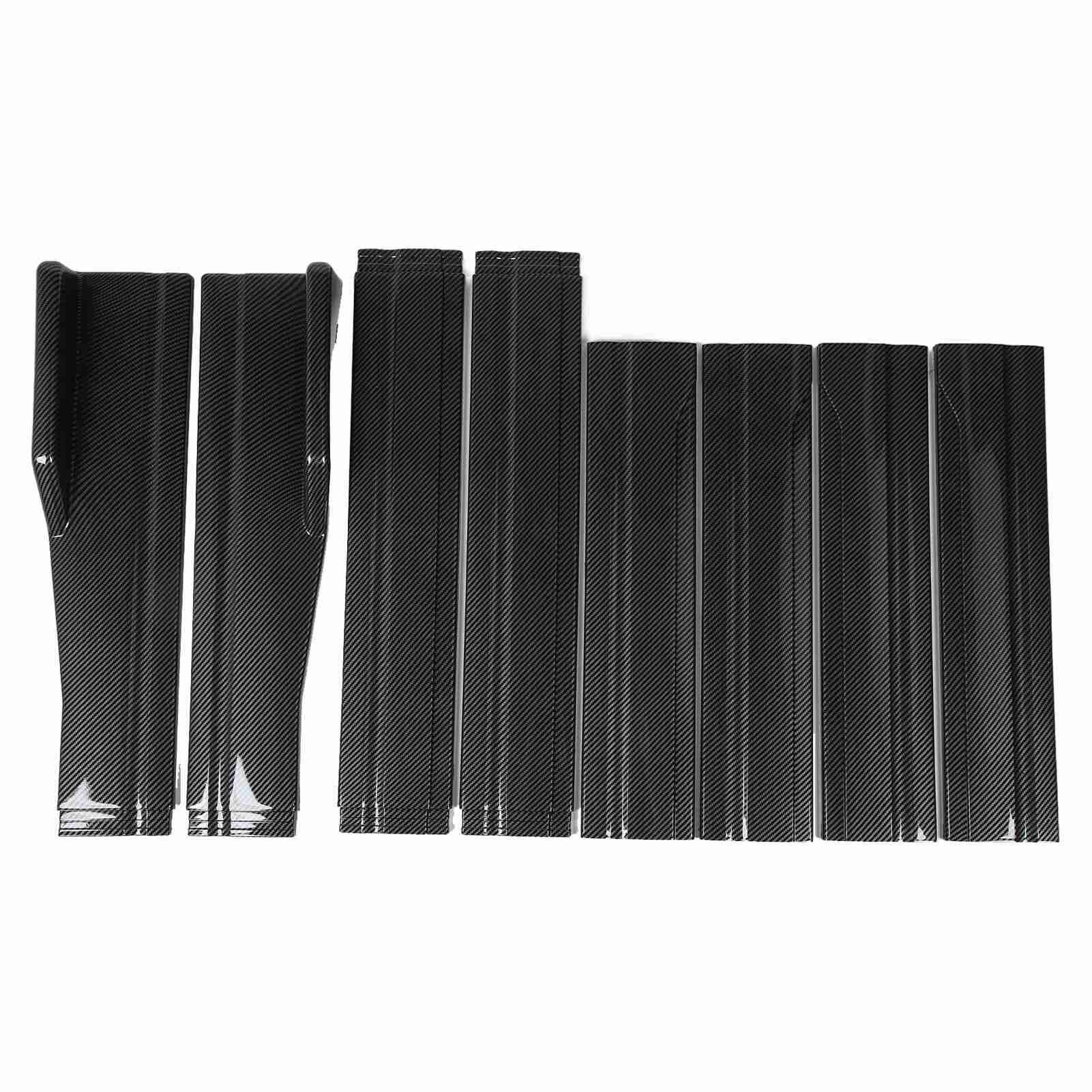 Боковой спойлер для универсальных автомобилей, углеродное волокно, 200 x 11 см, снижает разбрызгивание и улучшает безопасность