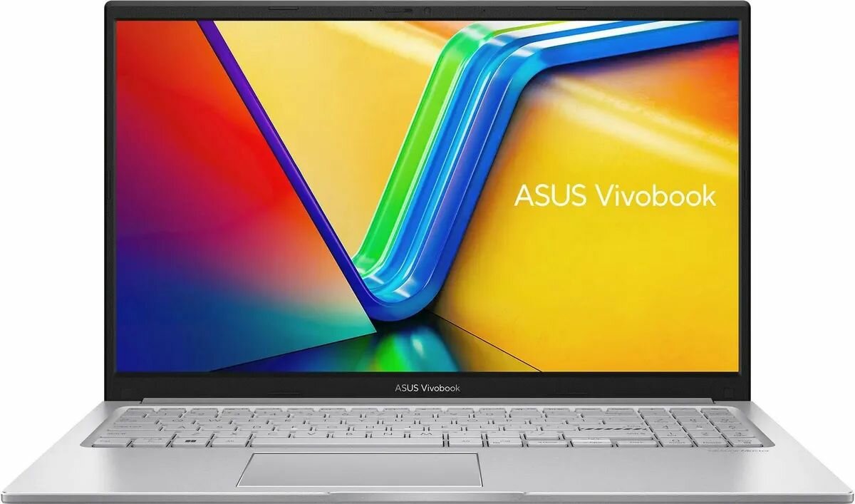 Ноутбук ASUS Vivobook 15 X1504VA (Core 5 120U/15.6"/1920x1080/16ГБ DDR4/512ГБ/Intel Graphics/Win11Pro) Silver
