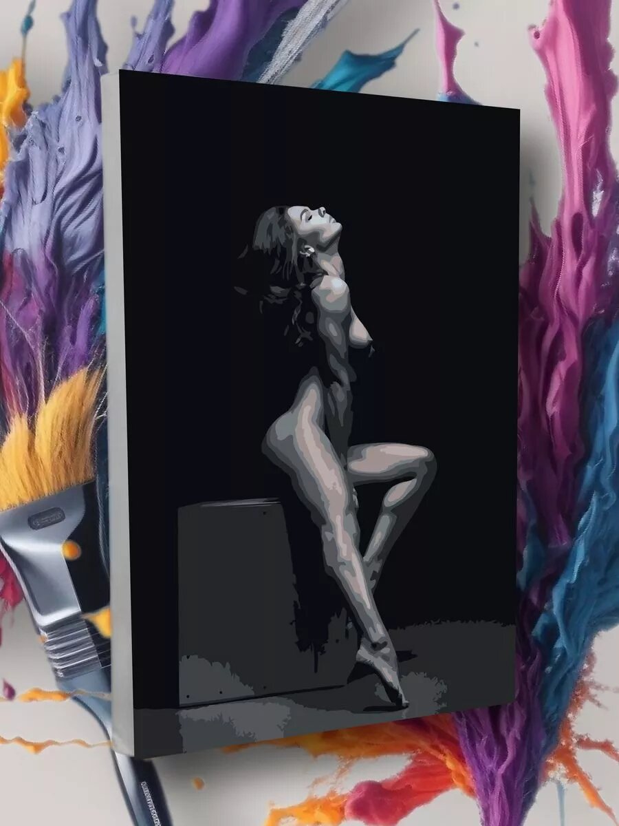 Картина по номерам Эротика