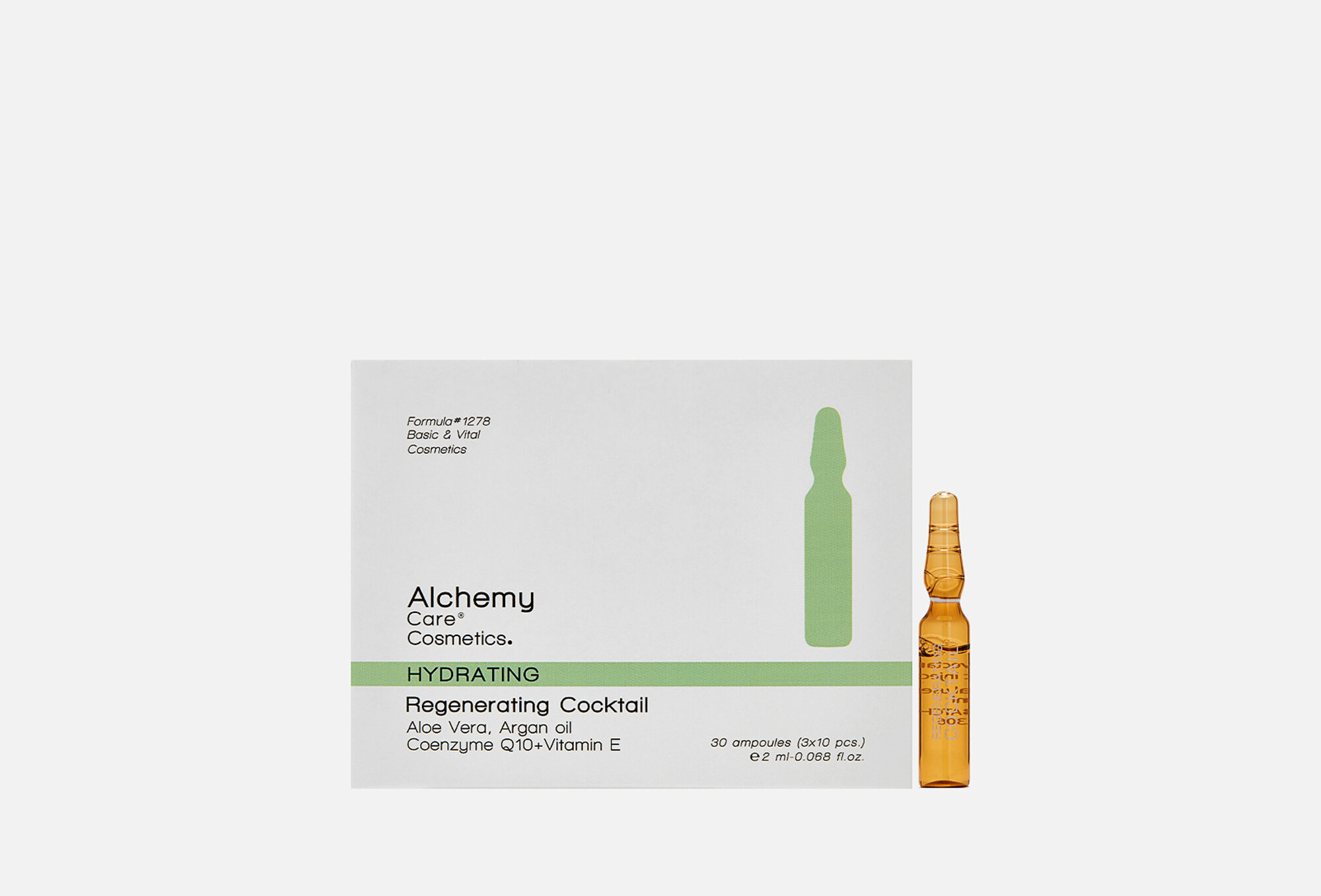 Концентрированная сыворотка для лица ALCHEMY CARE Regenerating cocktail