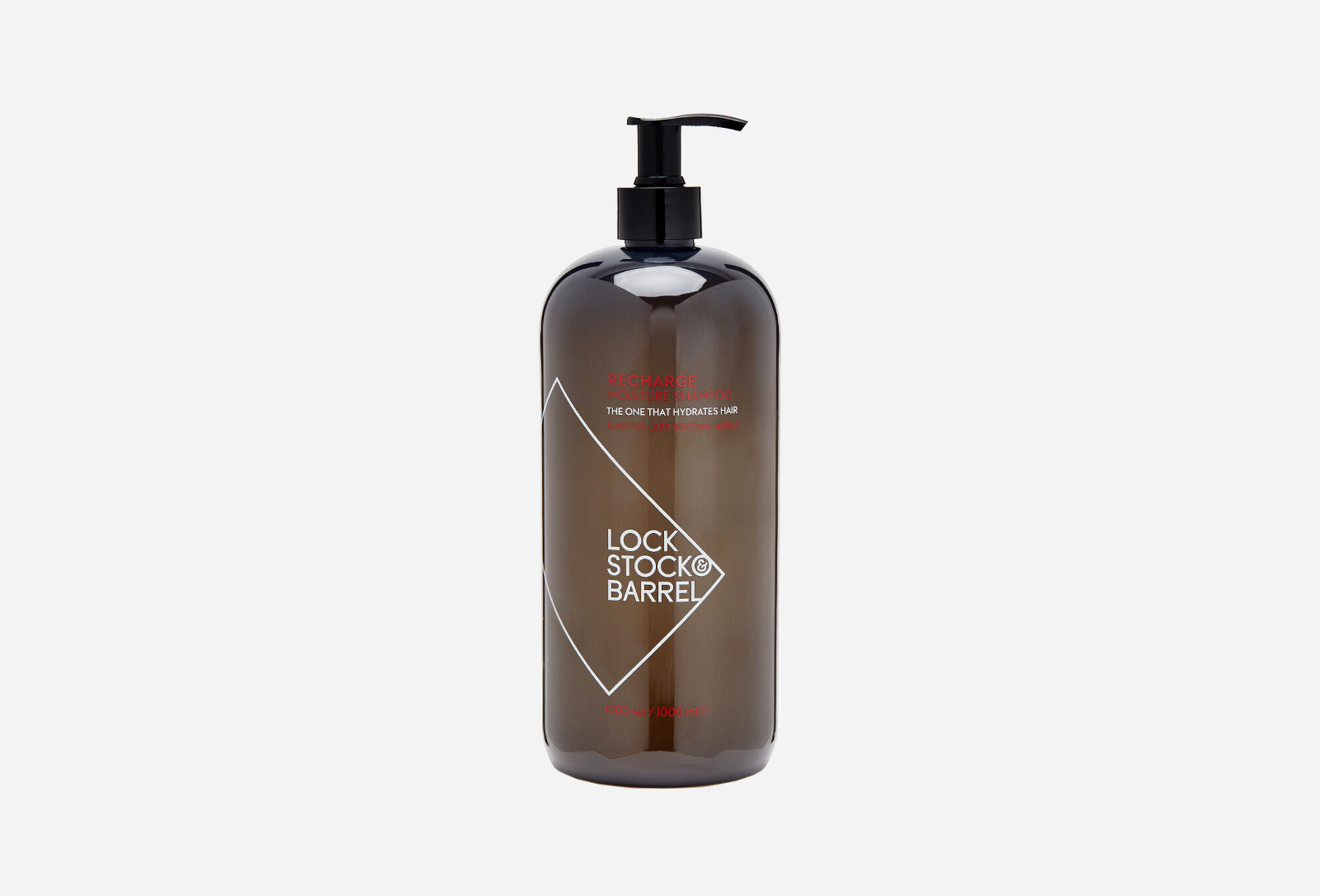 Шампунь для жестких волос LOCK STOCK & BARREL recharge moisture shampoo 1000 мл
