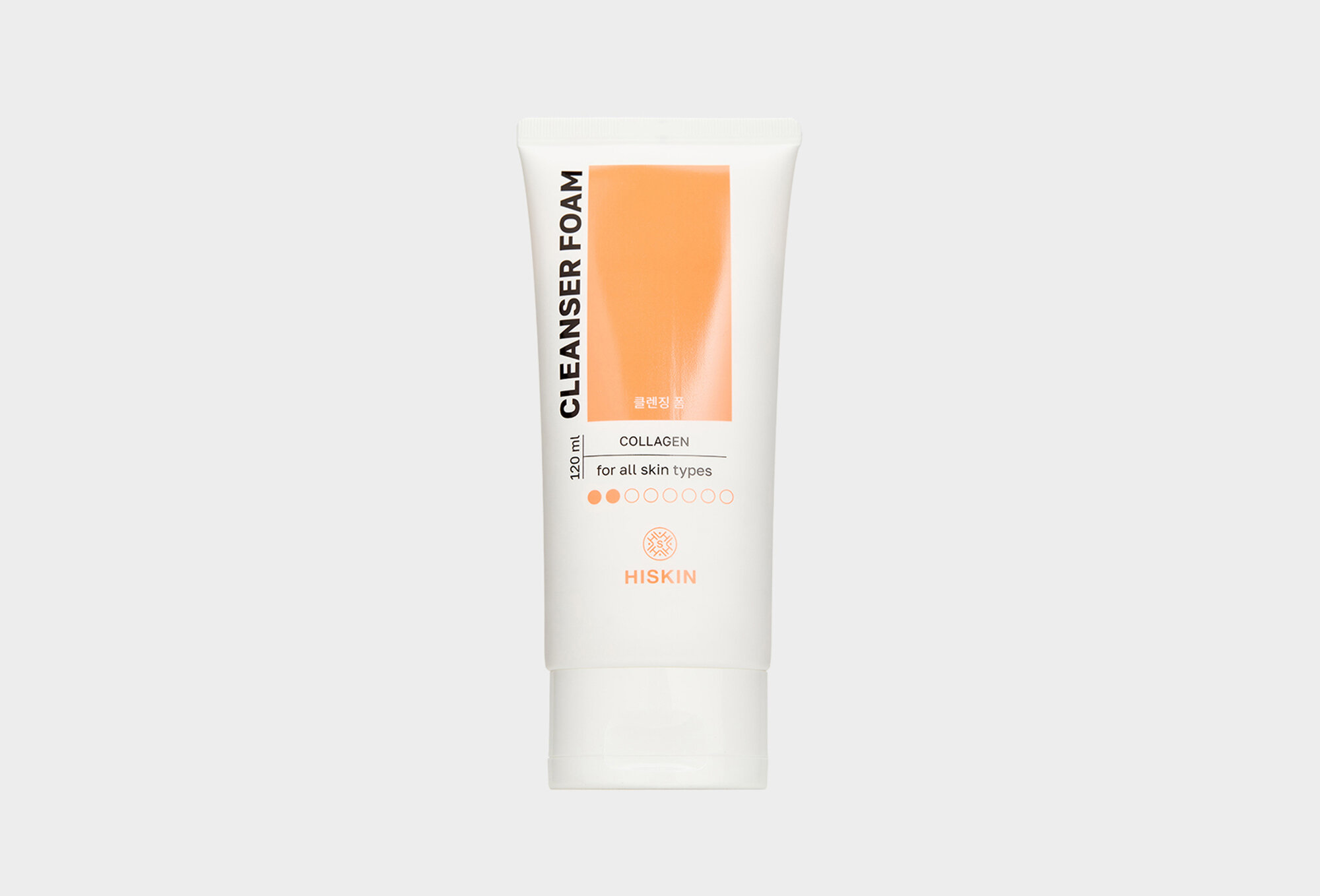 Пенка для умывания с коллагеном HISKIN Cleanser Foam with Collagen 120 мл