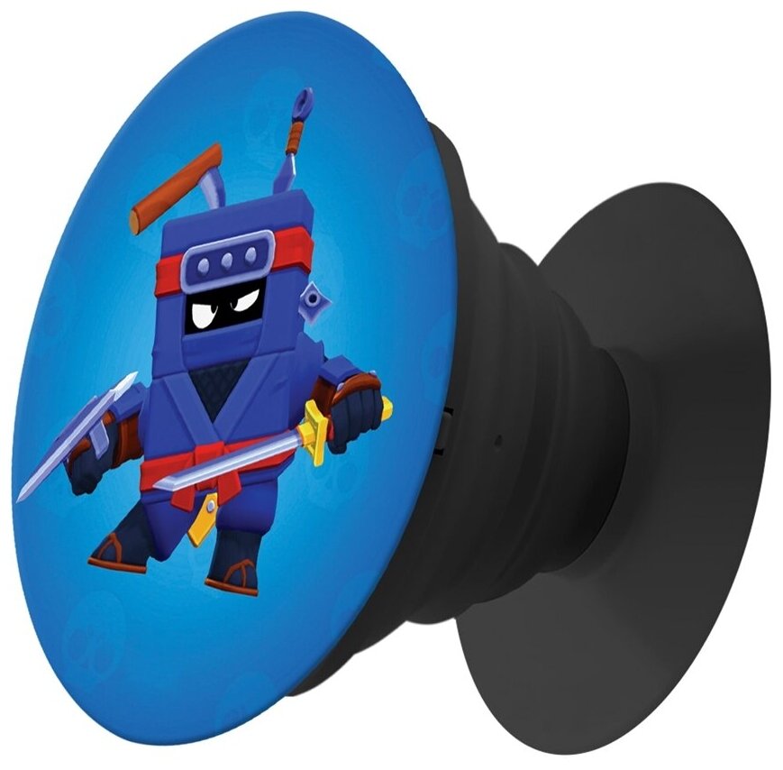 Держатель для телефона попсокет Krutoff Brawl Stars - Ниндзя Эш