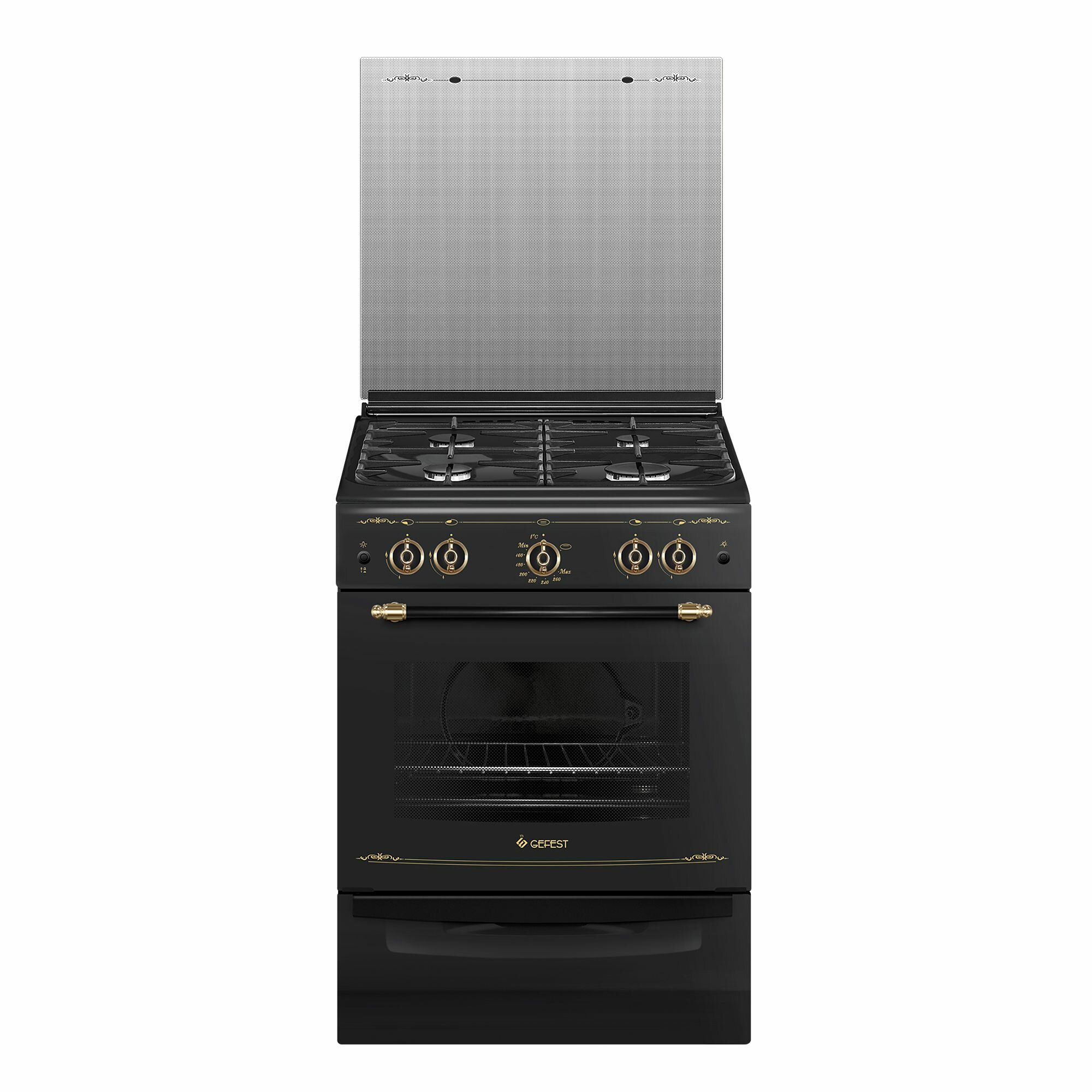 Плита газовая GEFEST ПГ 6100-02 0187, черный