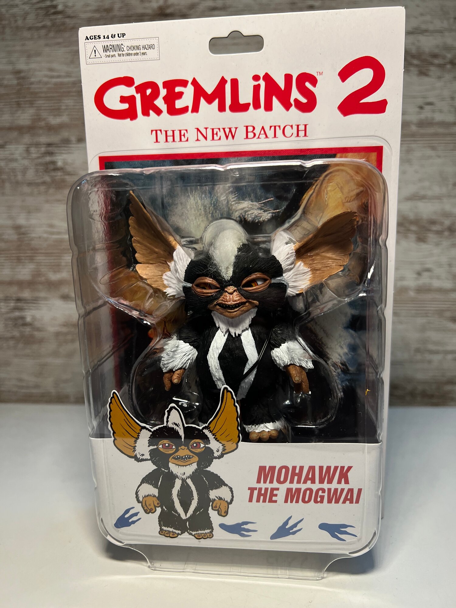 Фигурка Гремлин Мохок, Mohawk the Mogwai, Gremlins 2, 10 см от Neca