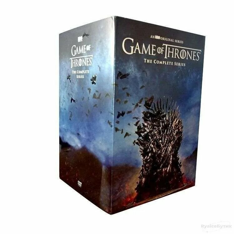 Game of Thrones/Игра престолов Сезоны 1-8 38 DVD дисков, бокс-сет, английское издание / Запечатанный нераспечатанный