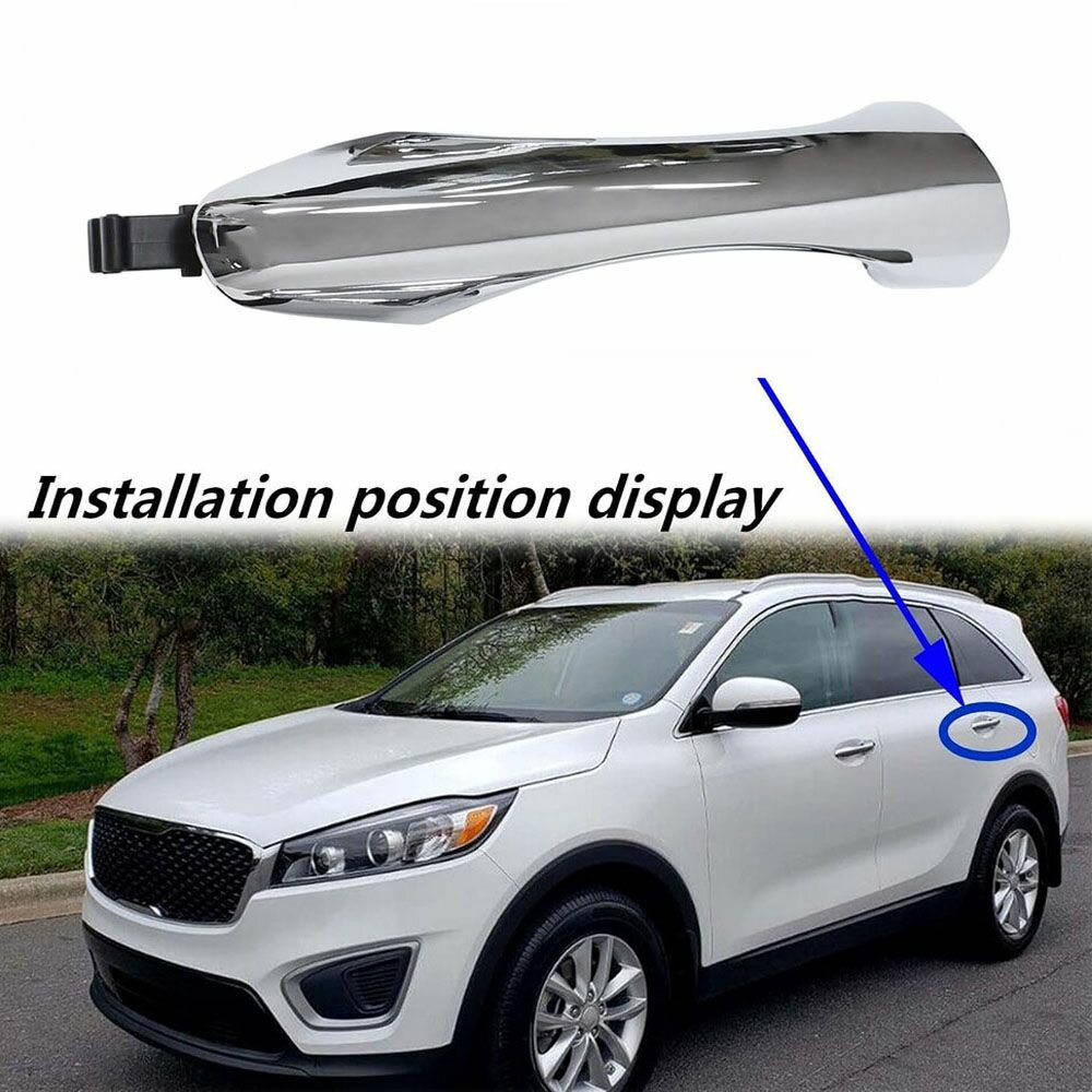 Внешняя ручка двери левая задняя 82651C5010 для Kia Sorento 2016-2020