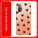Чехол на Xiaomi Redmi Note 10 Pro / Редми Нот 10 Pro с принтом "Бордовые сердечк...
