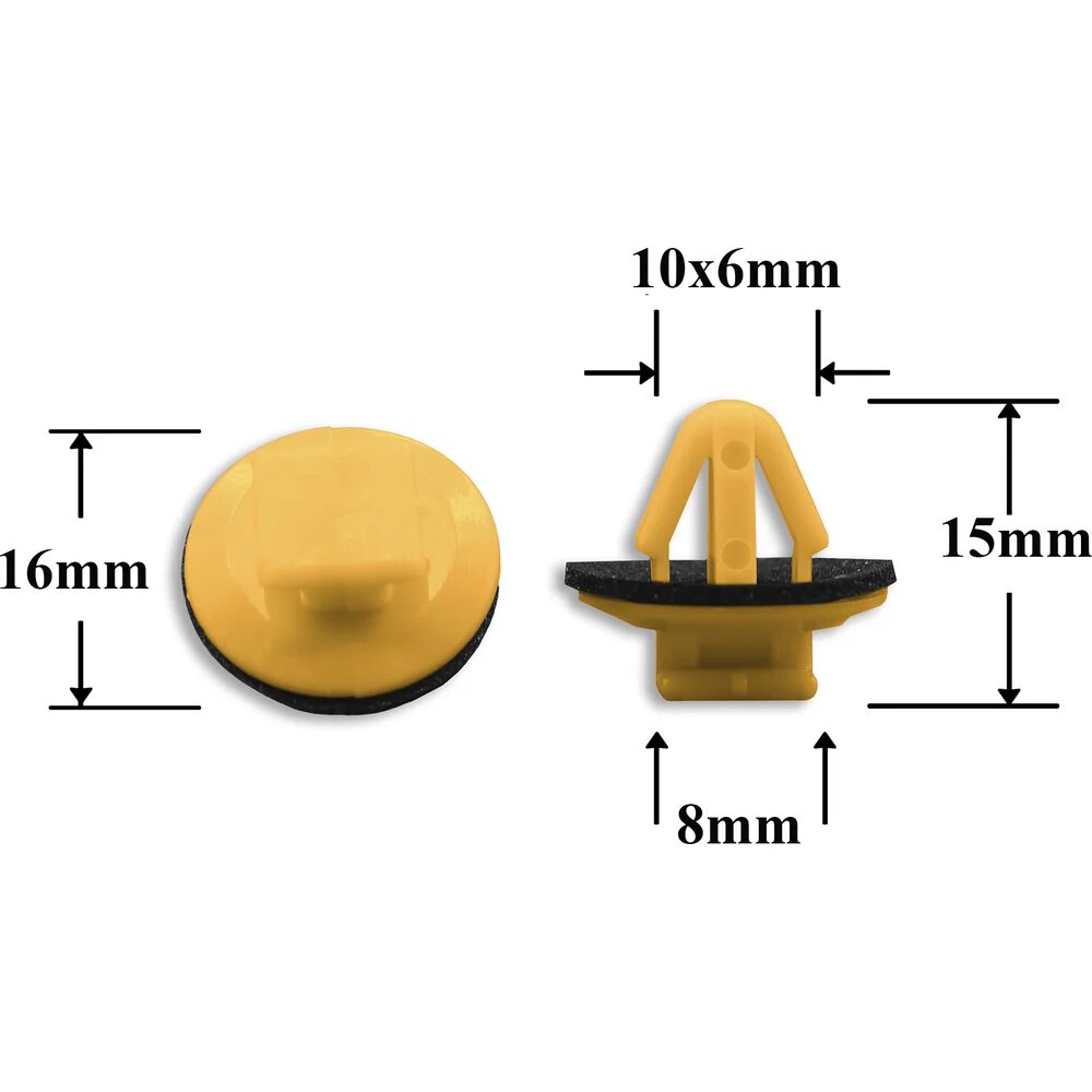 Крепавто Автокрепеж для Lexus Toyota 10 шт 5271728010, 9046710077 0599