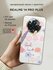 Чехол на Realme 14 Pro+ / Реалми 14 Про+ с принтом "Lucky flowers", прозрачный