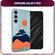Чехол на Samsung Galaxy M35 / Самсунг Галакси M35 с принтом "Кот-гора", прозрачн...